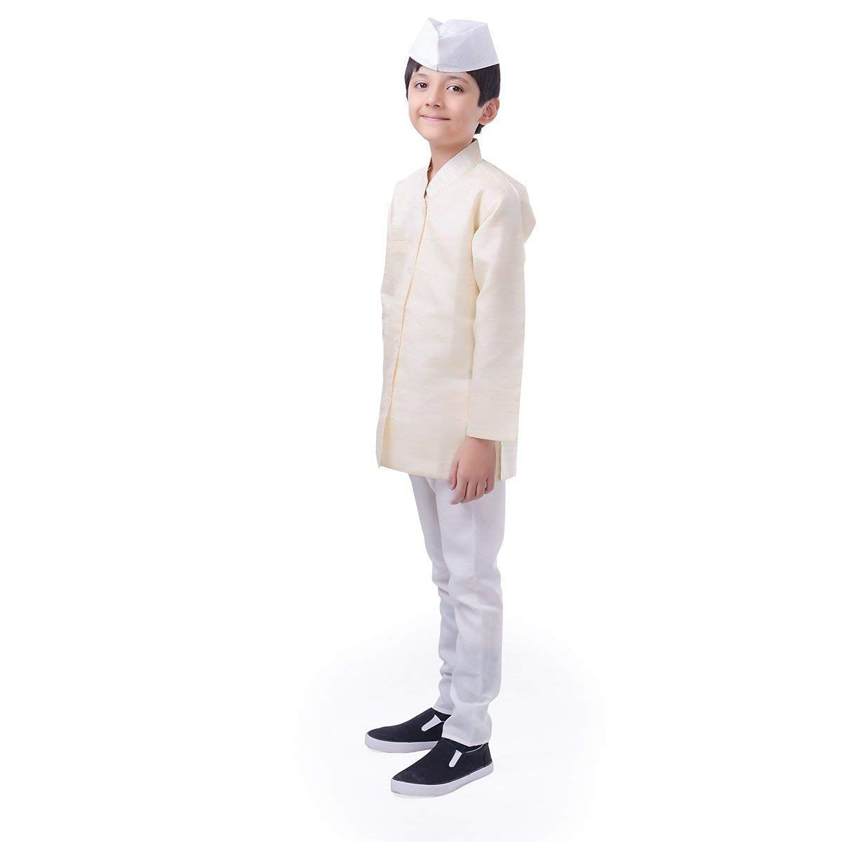 Fancy Dess Wale Jawahar Lal Nehru Costume for Kids 2-3 Years